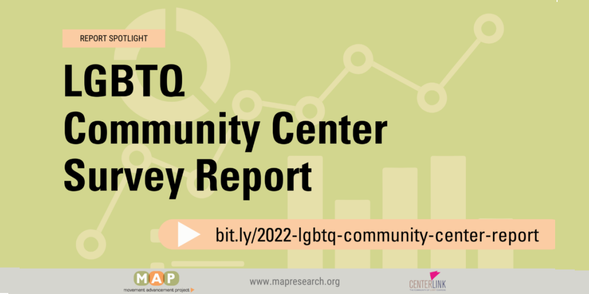 2022 LGBTQ Community Center Report – David Mariner